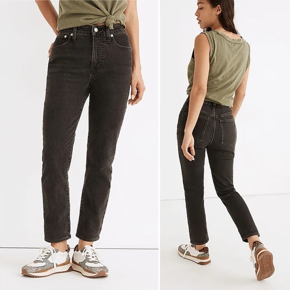 Madewell | Jeans | Madewell Petite Curvy Perfect Vintage Jeans 25p 25 High Rise 9s Washed Black ...